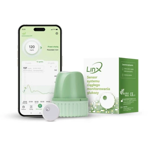 Linx Sensor systemu ciągłego monitorowania glukozy, 1 sztuka - cena ...